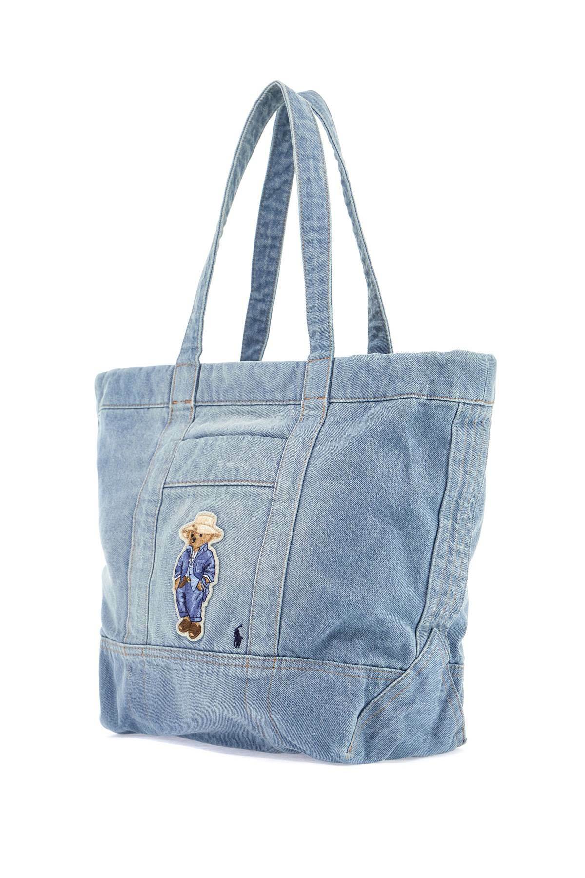 POLO RALPH LAUREN polo bear tote bag Blue Polo Ralph Lauren