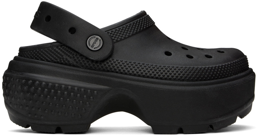 Crocs Black Stomp Clogs Crocs