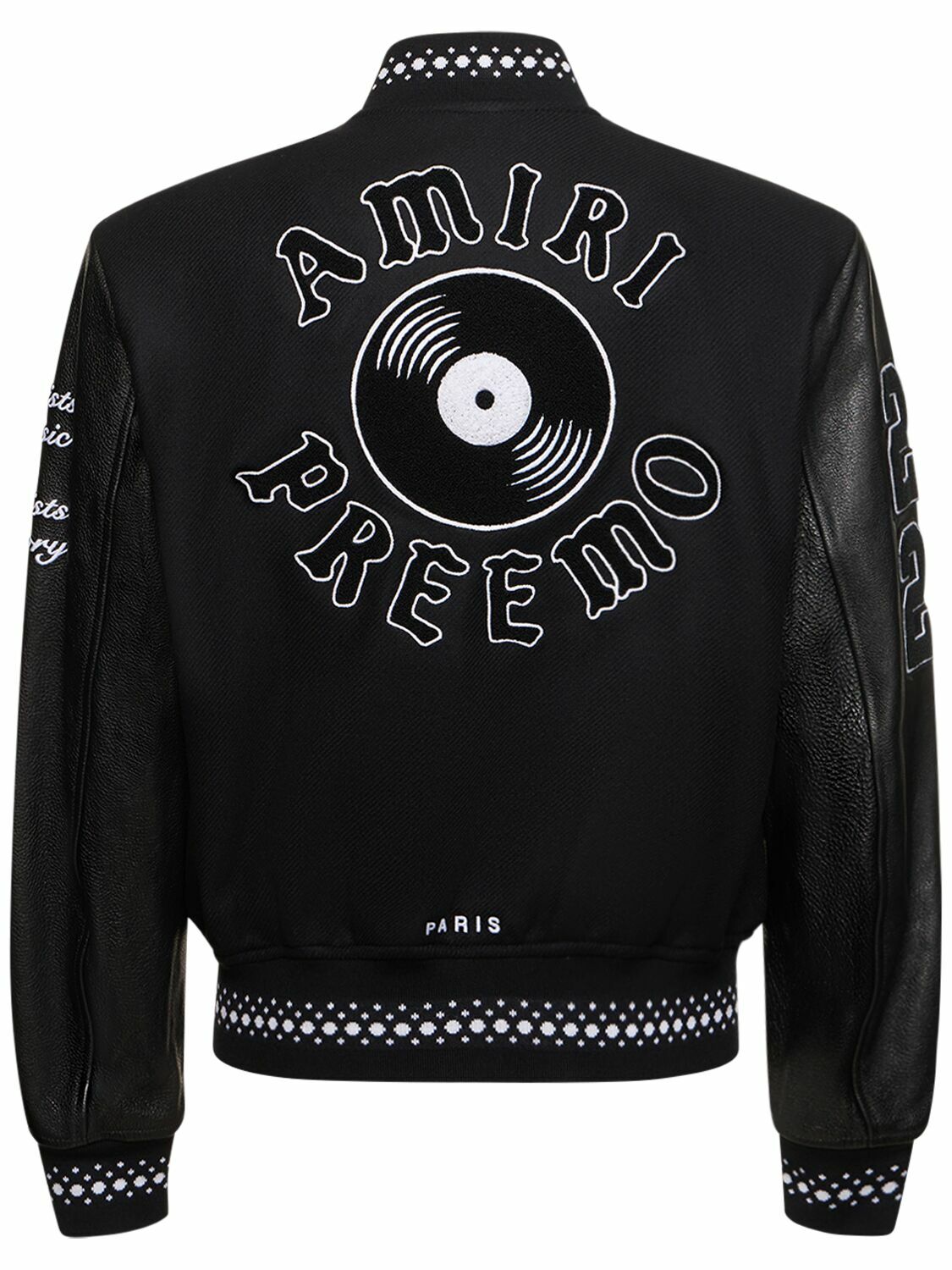 AMIRI Preemo Wool Blend Varsity Jacket Amiri