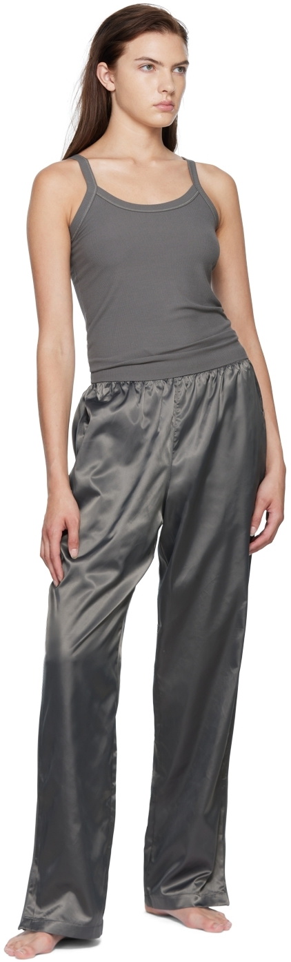 SKIMS Gray Utility Sport Scoop Tank Top SKIMS