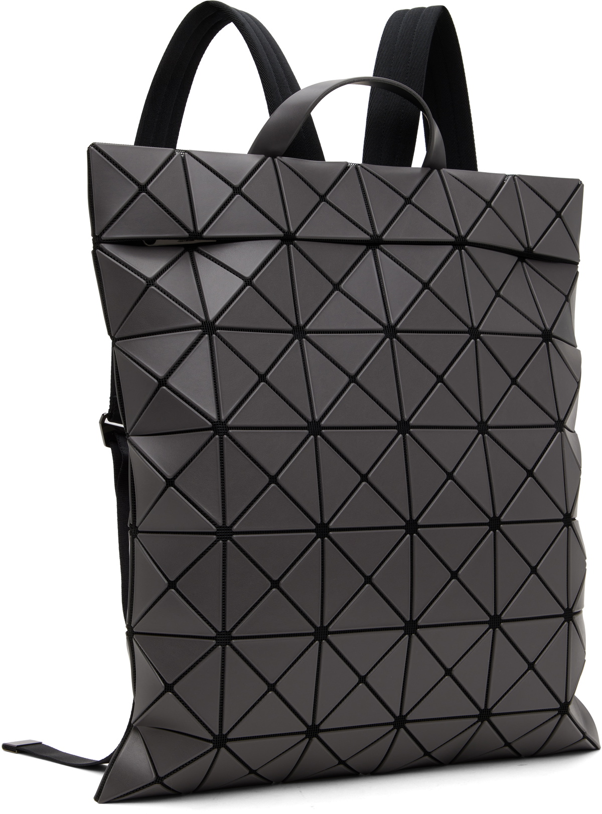 BAO BAO ISSEY MIYAKE Gray Flat Pack Backpack Bao Bao Issey Miyake