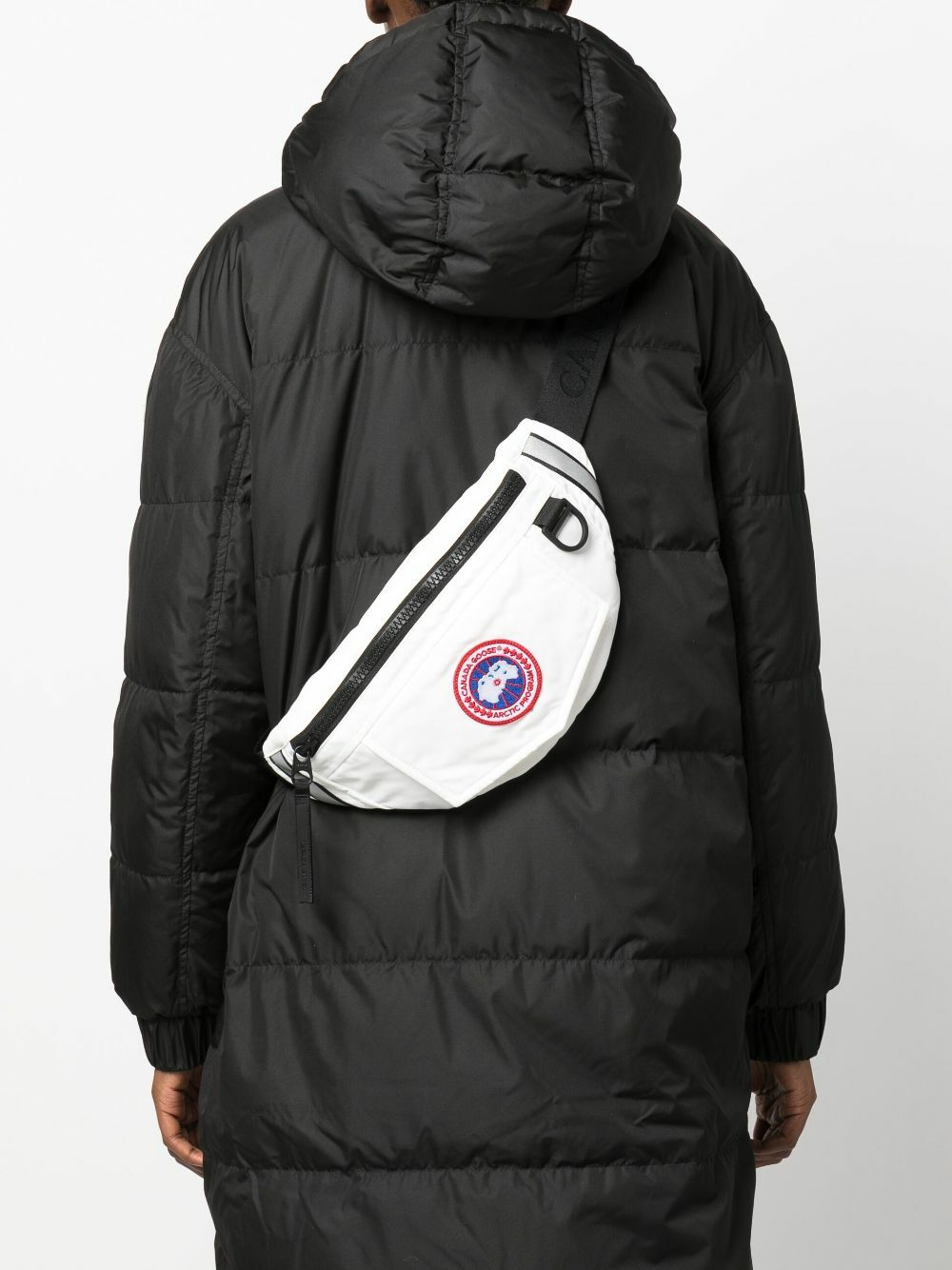 Canada Goose White Logo Patch Belt Bag Canada Goose