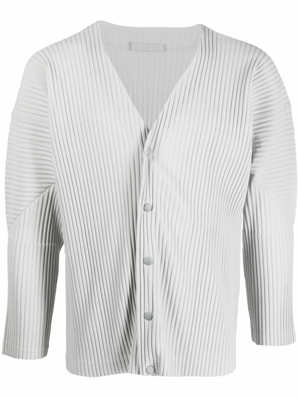 ISSEY MIYAKE - Pleated Buttoned Cardigan Issey Miyake Men