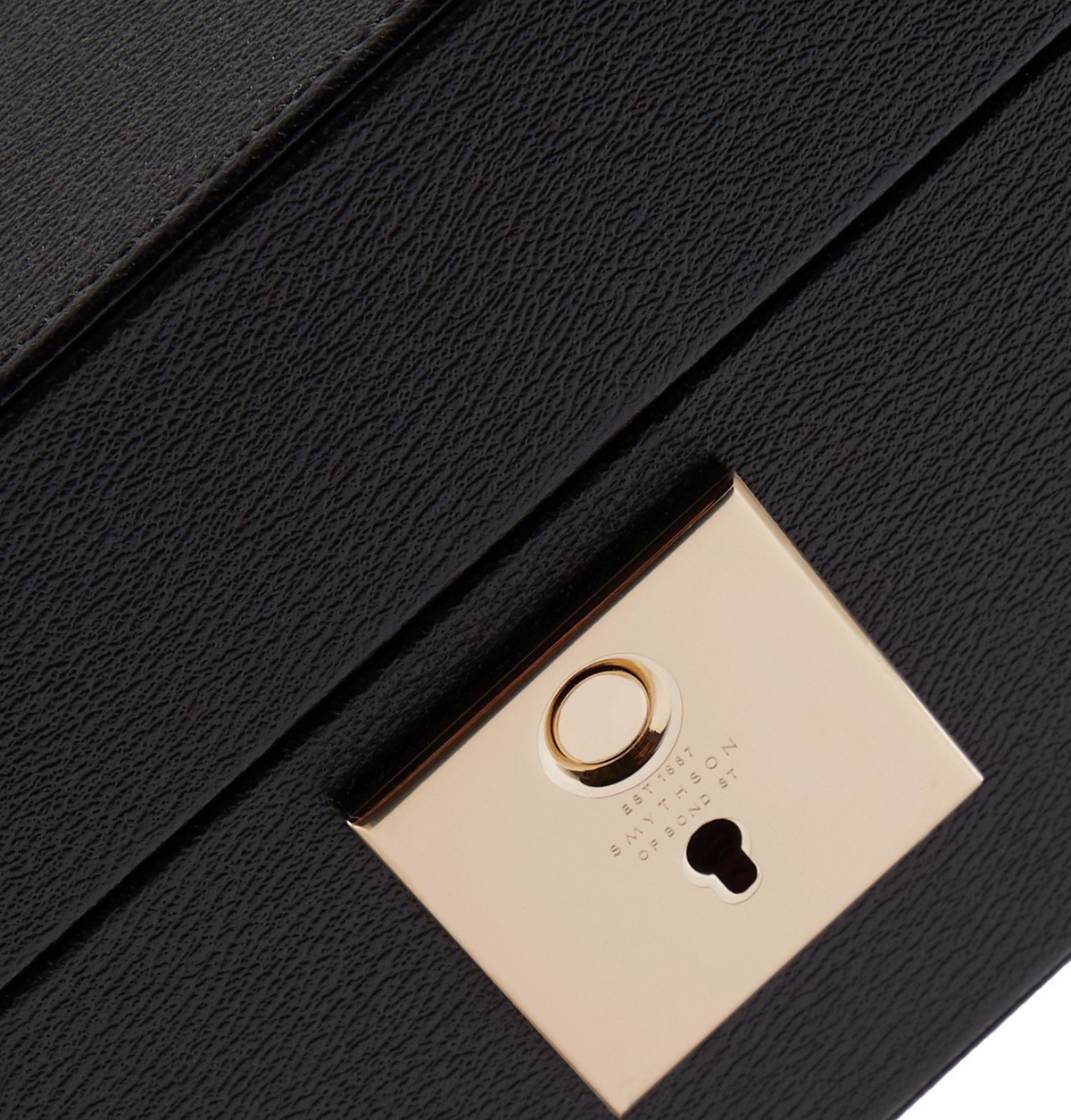 Kingsman - Smythson Leather Accessories Box - Black Kingsman