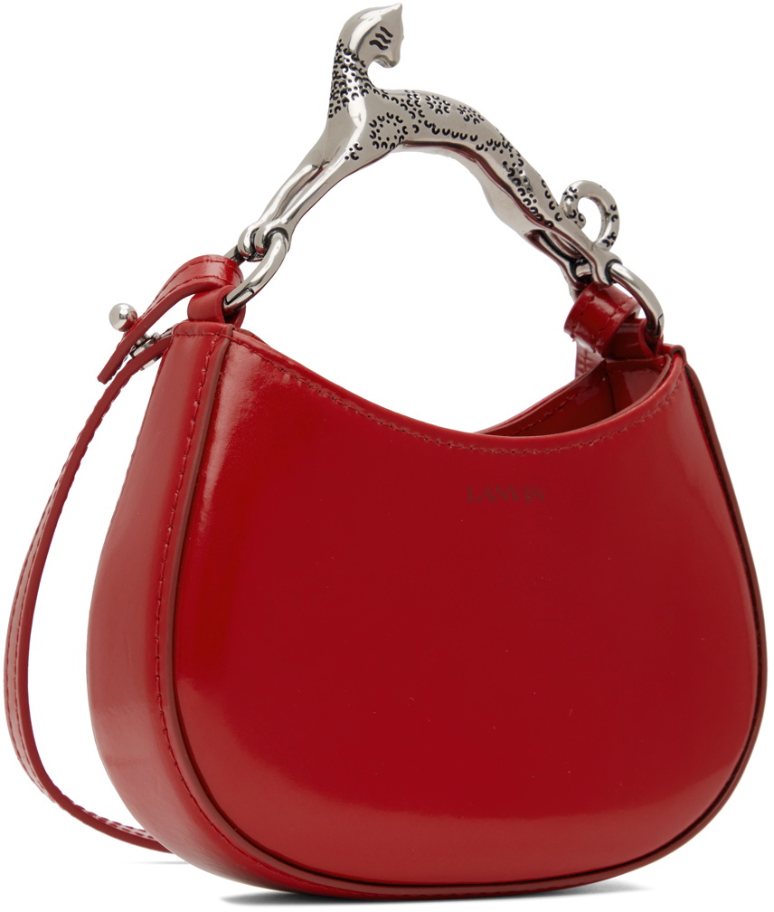 Lanvin Red Nano Cat Bag Lanvin