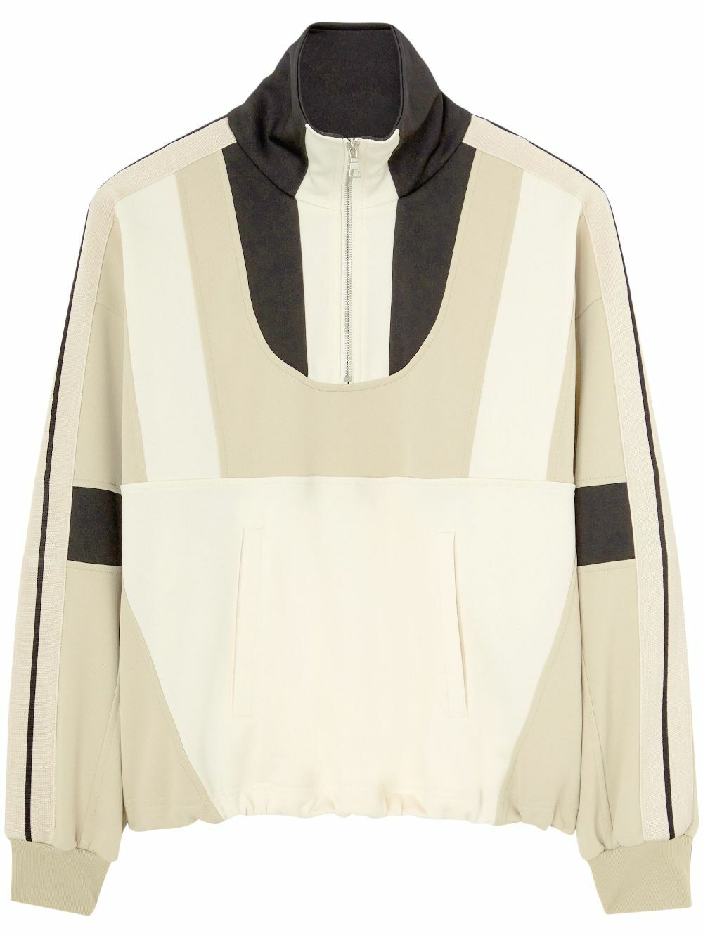 PALM ANGELS - Color-block Half-zip Jacket Palm Angels