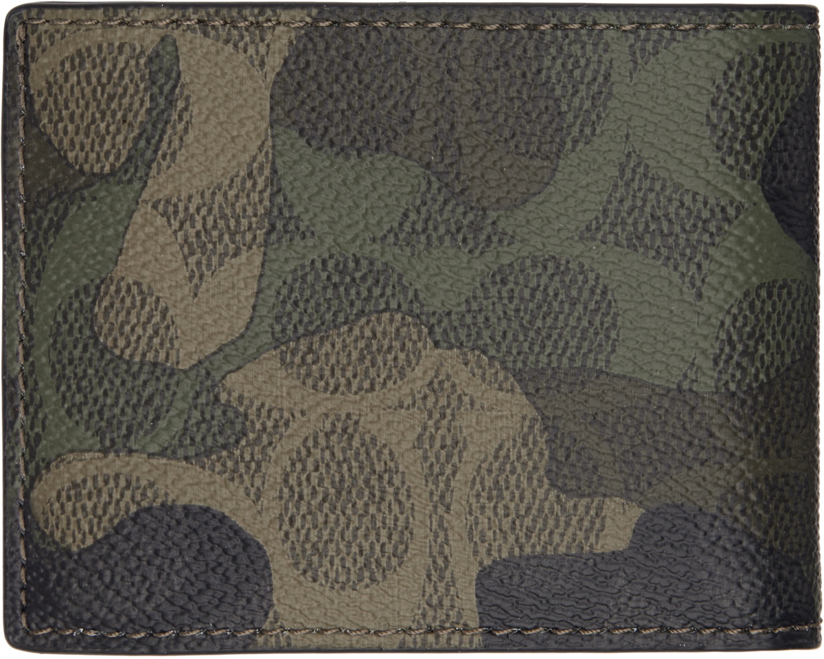 Coach 1941 Khaki Slim Billfold Wallet Coach 1941