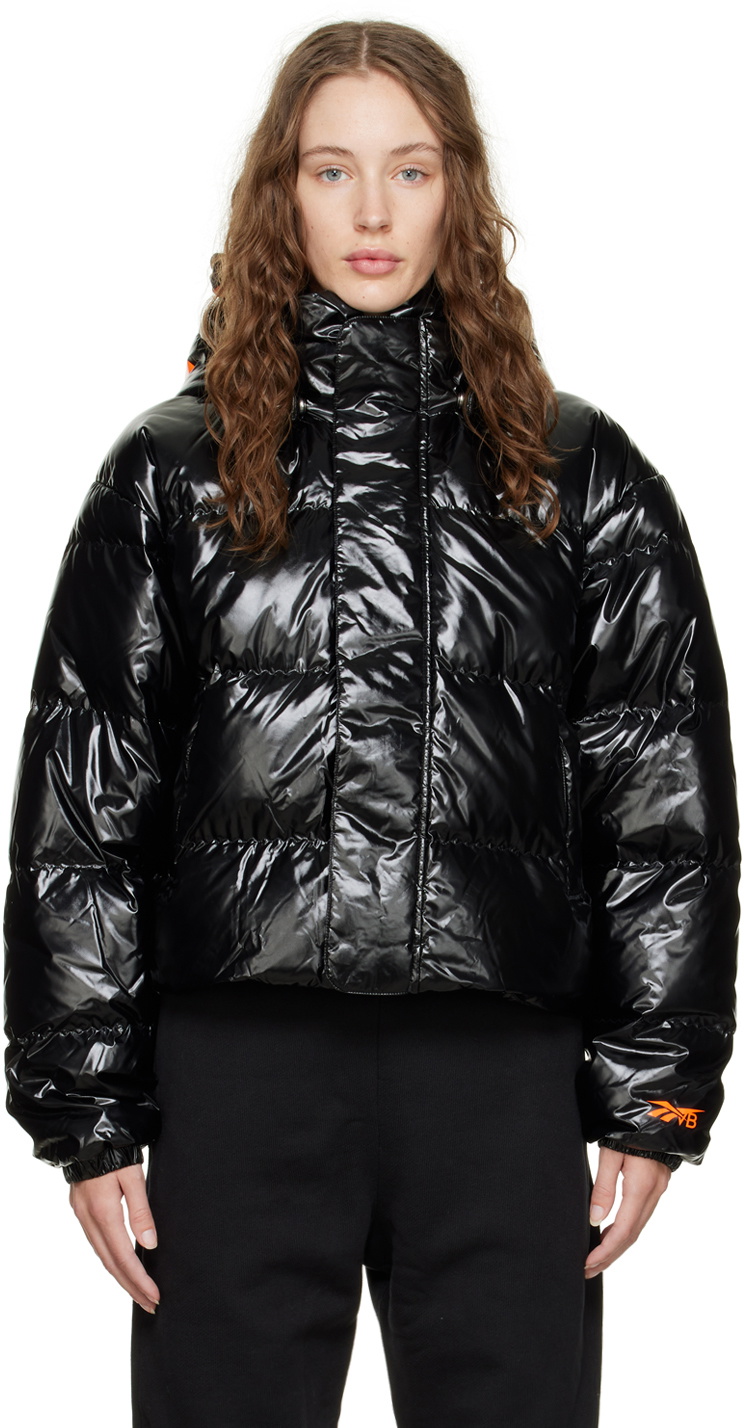 Reebok By Victoria Beckham Black Puffer Down Jacket Reebok By Victoria ...