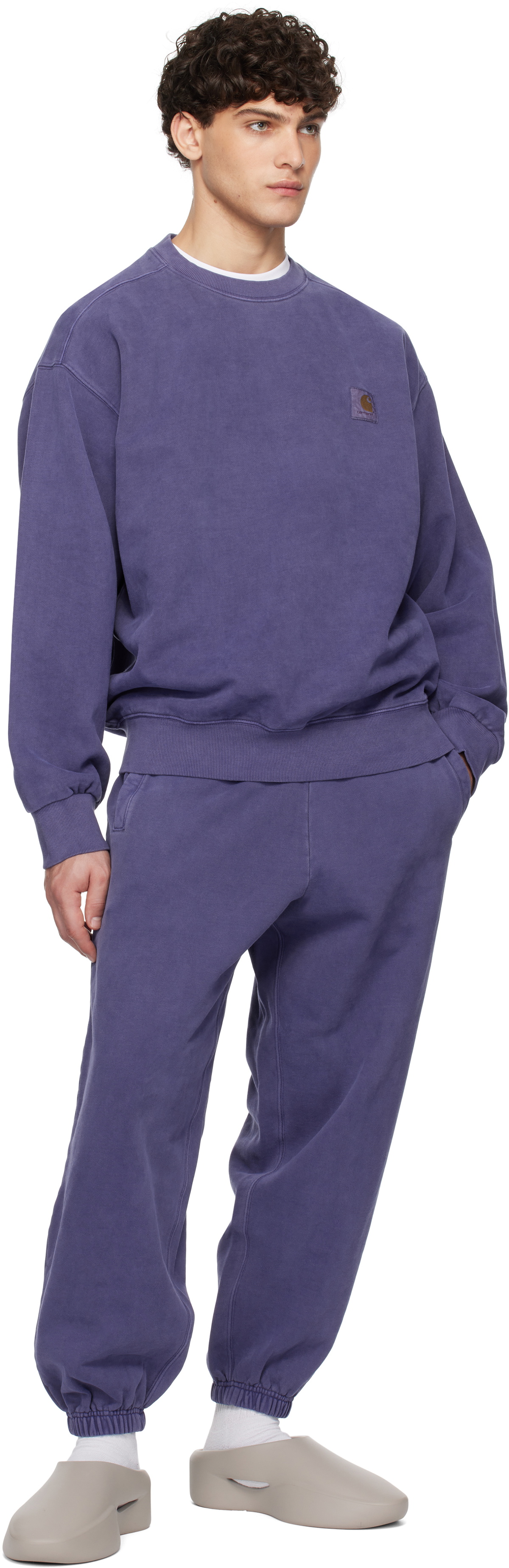 Carhartt Work In Progress Purple Vista Sweatshirt Carhartt WIP