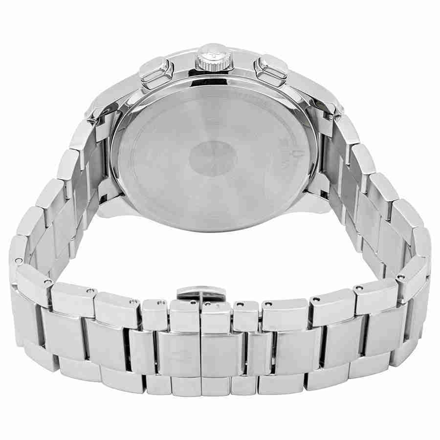 Bulova Classic Chronograph Black Dial Mens Watch 96B288 Bulova