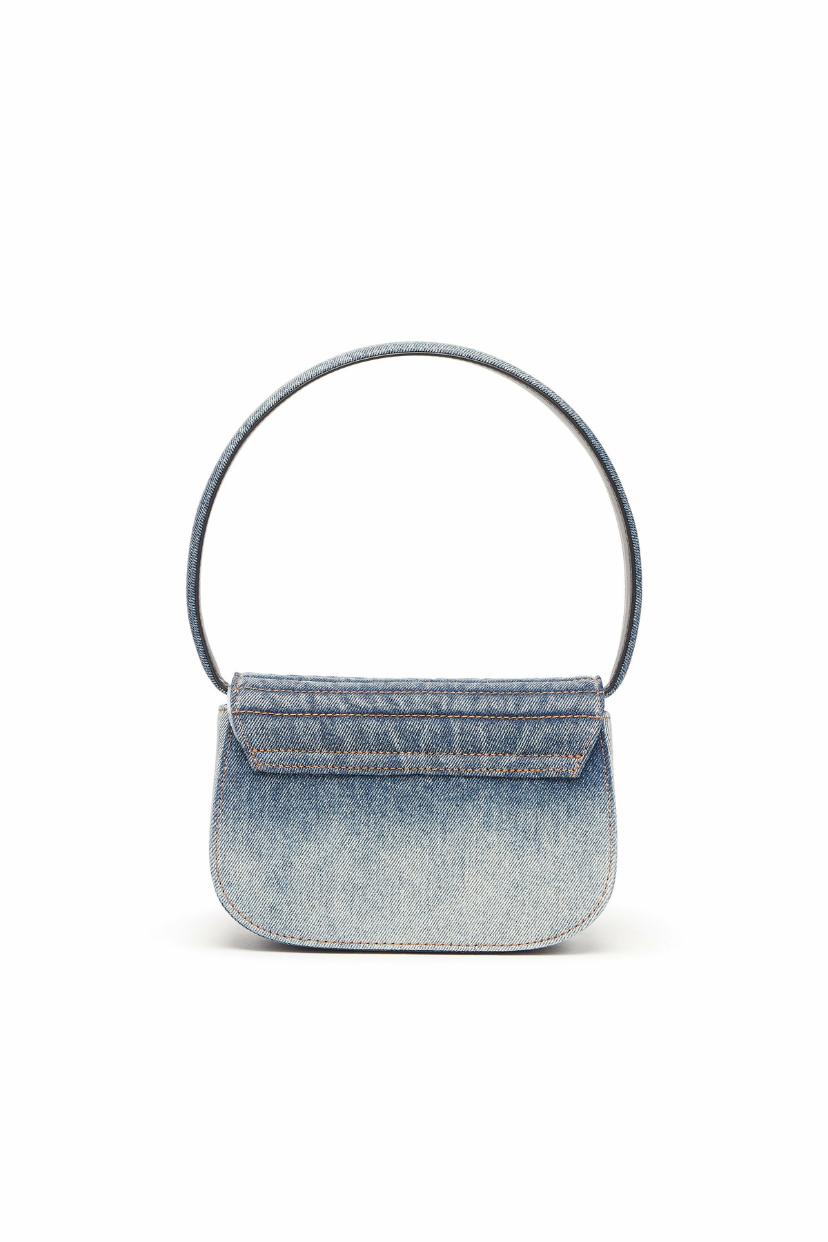 Diesel 1DR - Iconic shoulder bag in solarised denim - Shoulder Bags ...