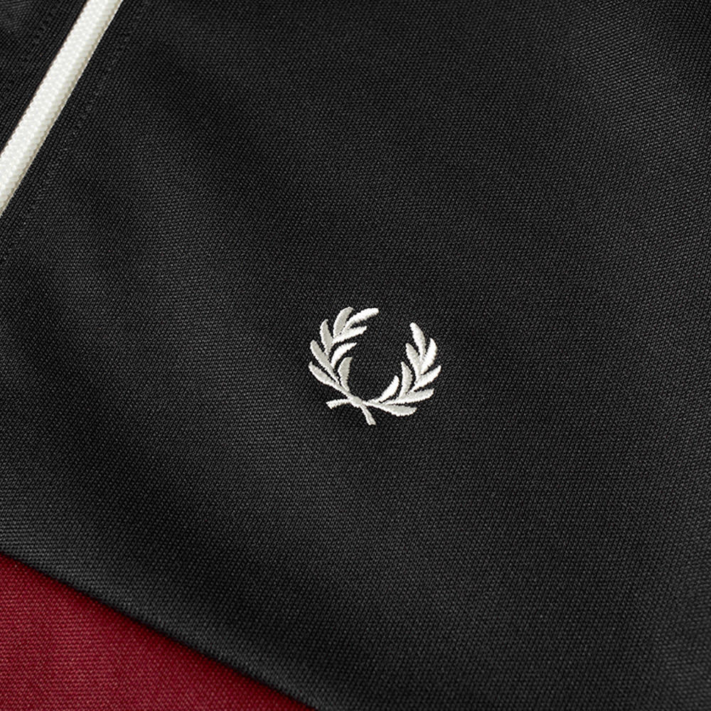 Fred Perry Authentic Colour Block Half Zip Track Top Fred Perry Authentic