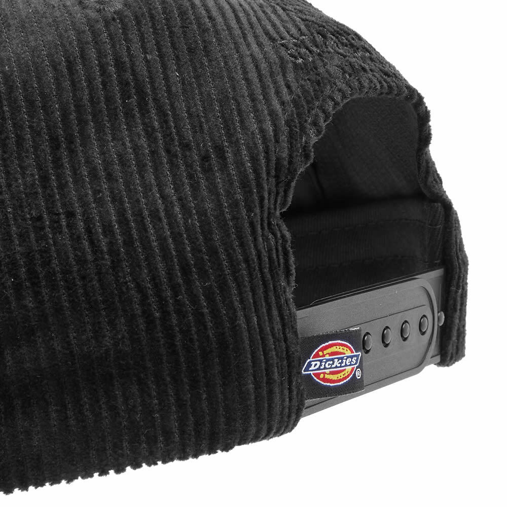 Dickies Men's Hardwick Corduroy Cap in Black Dickies Construct