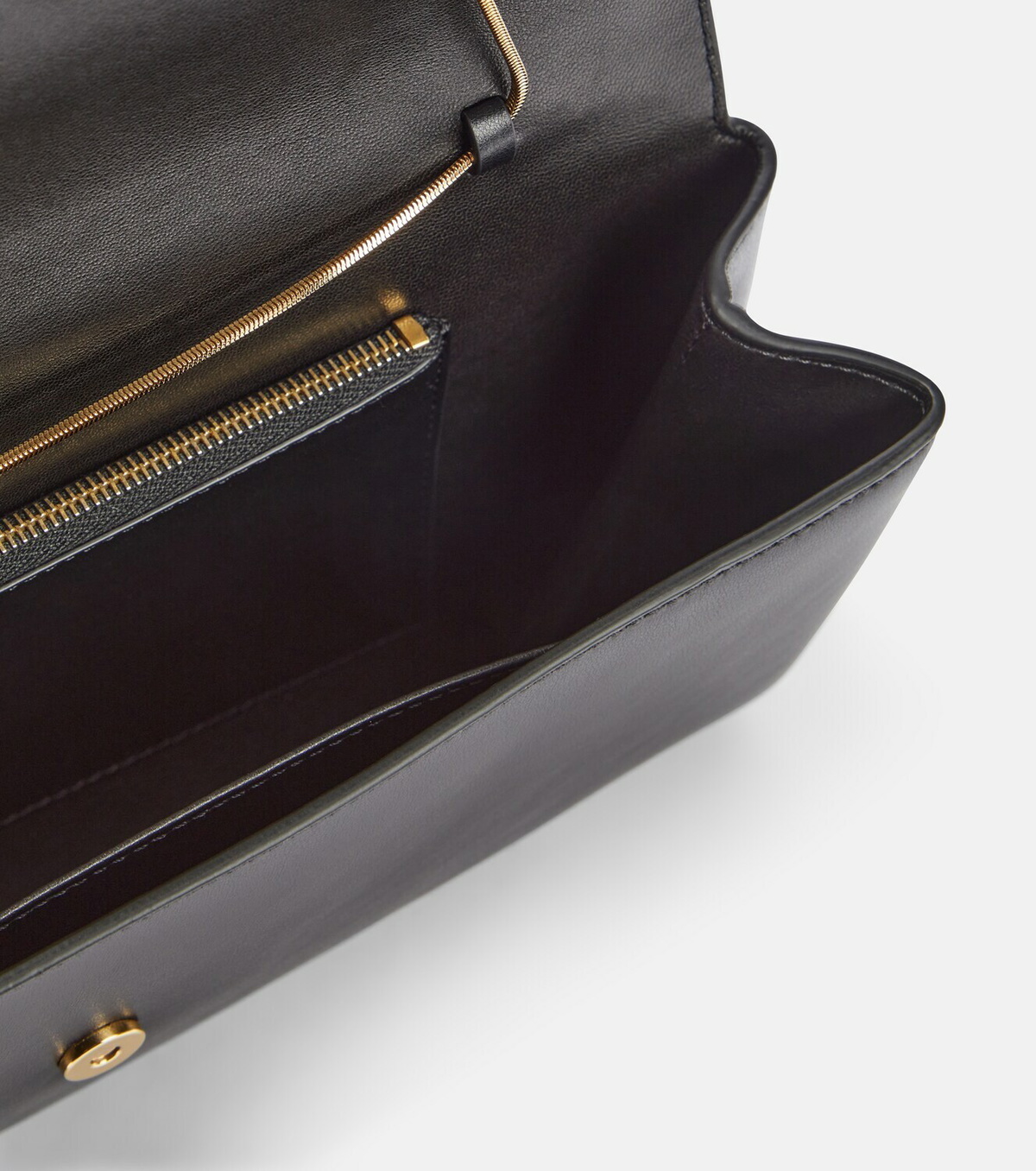 The Row Aurora leather shoulder bag The Row