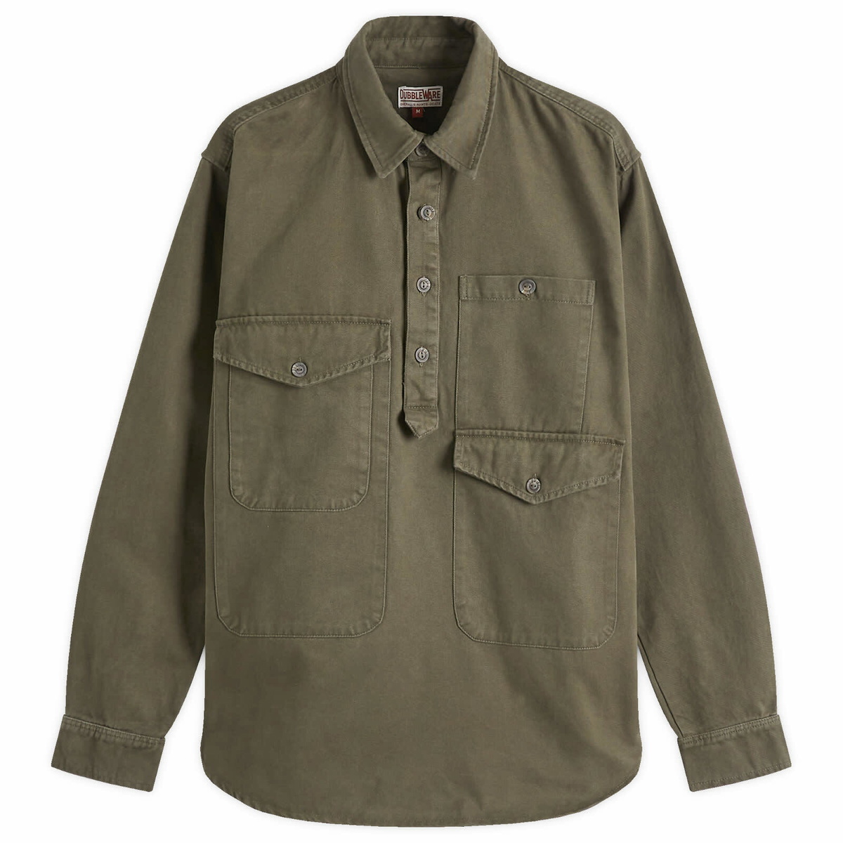 Dubbleware Men's Westford Pullover Shirt in Sea Kelp Dubbleware