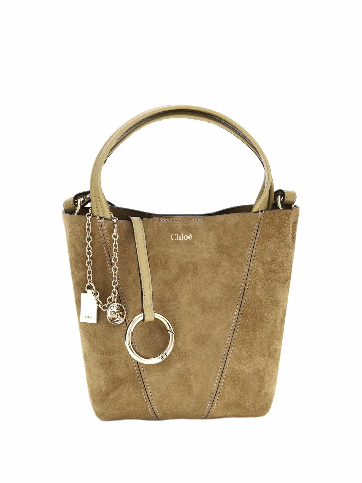 Chloé Suede Spin Handbag Chloe