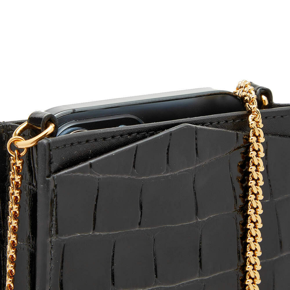 Alexander McQueen Women's Skull Phone Case in Black Alexander McQueen