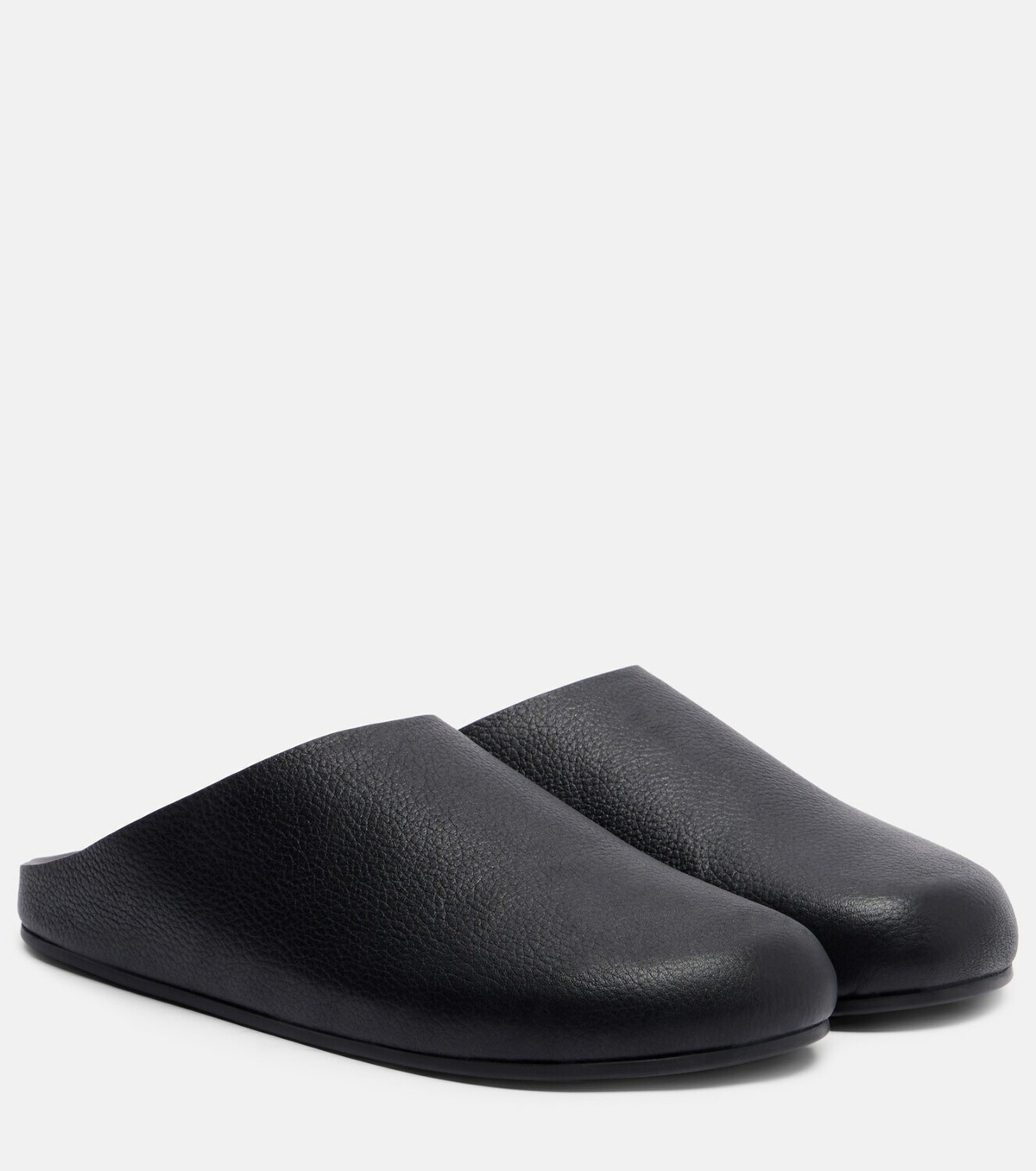 The Row Hudson leather mules The Row