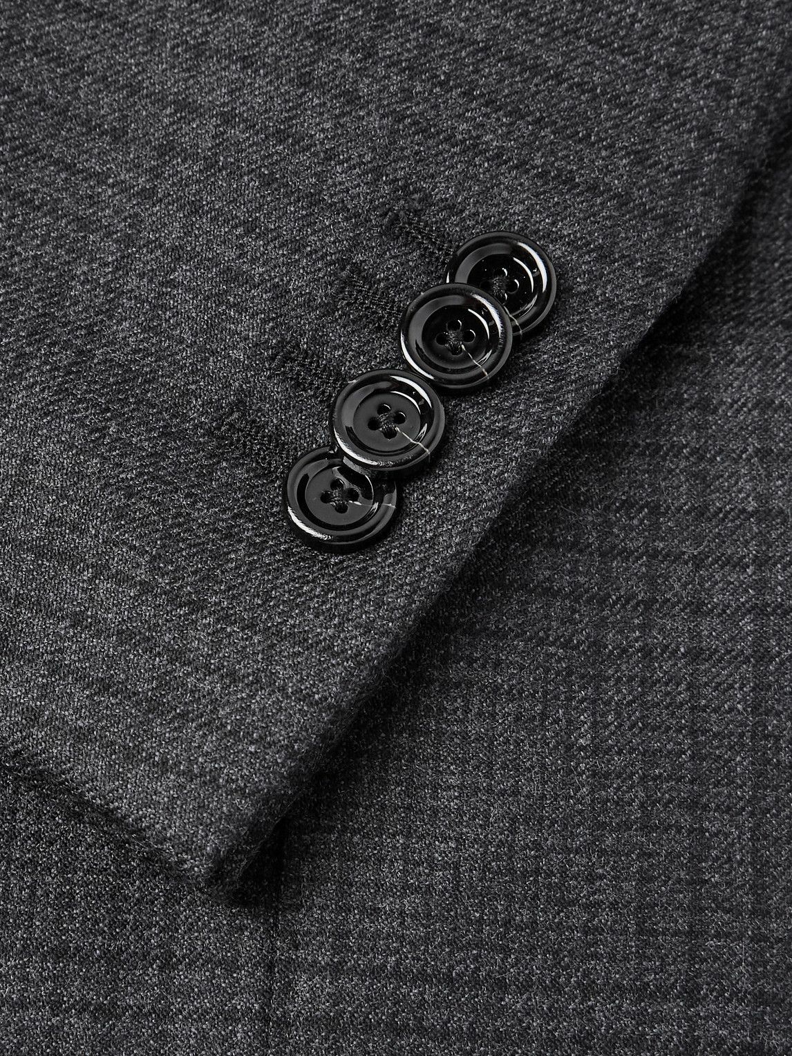 Lardini - Prince of Wales Checked Wool Suit Jacket - Gray Lardini