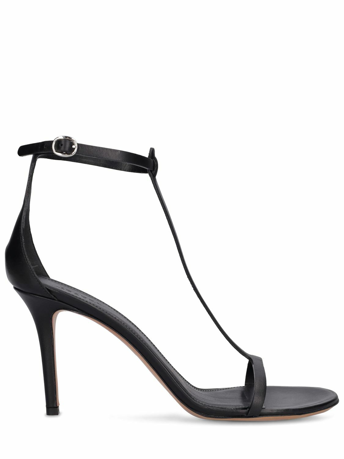 ISABEL MARANT - 85mm Einari-gd Leather High Heel Sandals Isabel Marant