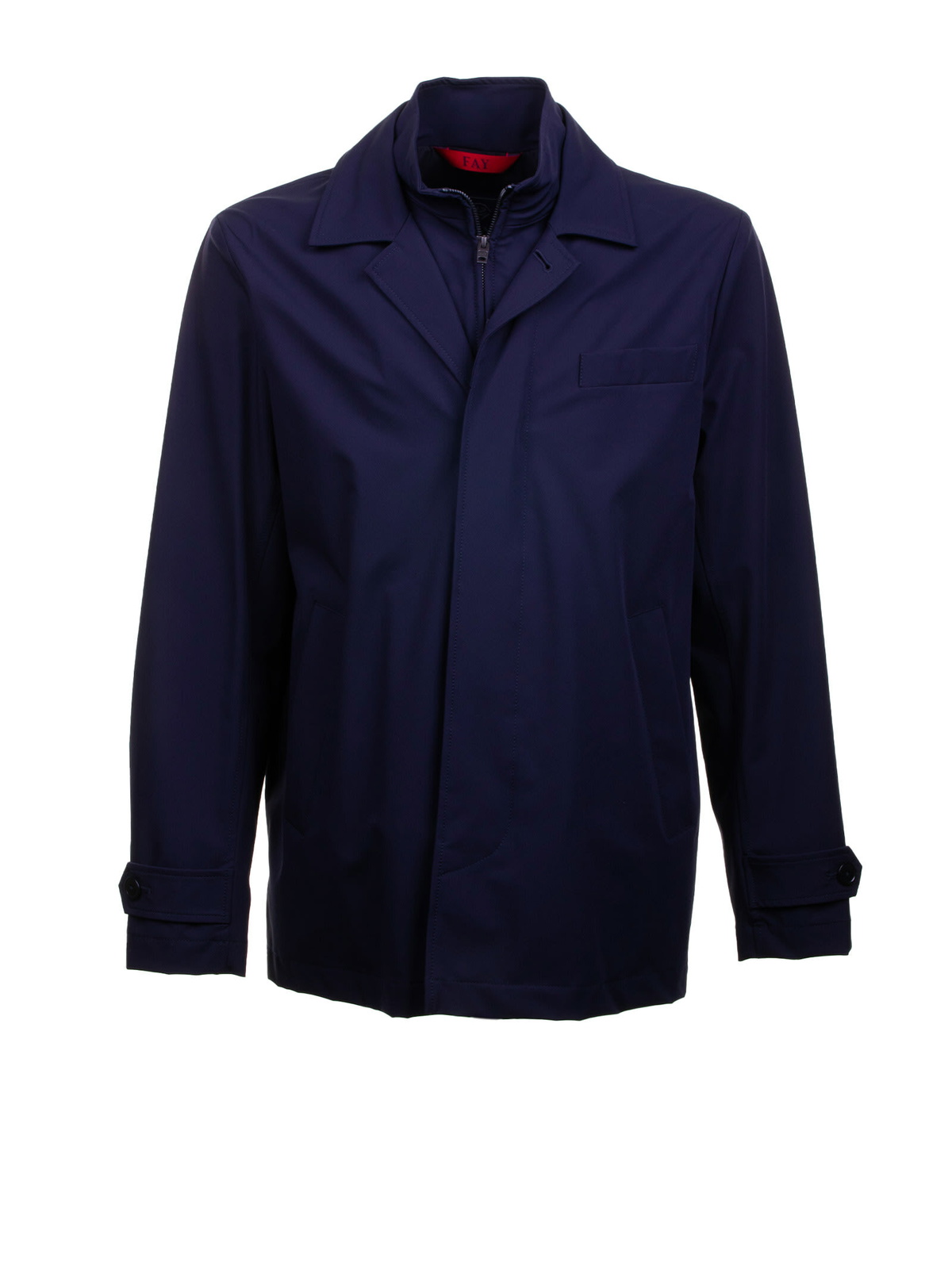 Fay Stretch Nylon Jacket With Water-repellent Treatment Fay
