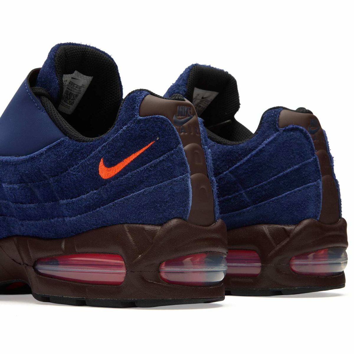 Nike Men's Air Max 95 Big Bubble Zip Sneaker in Loyal Blue/Hyper ...