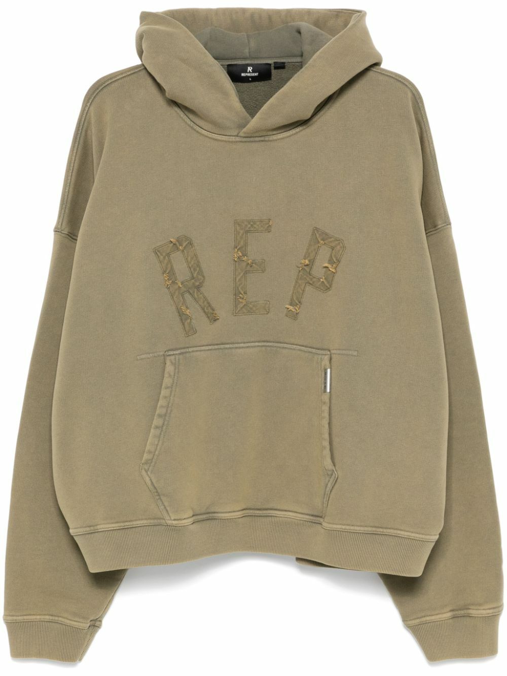 REPRESENT - Rep Applique Hoodie Represent