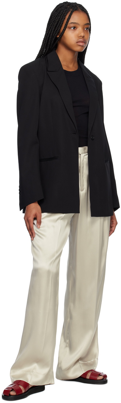 BITE Off-White Frame Trousers BITE