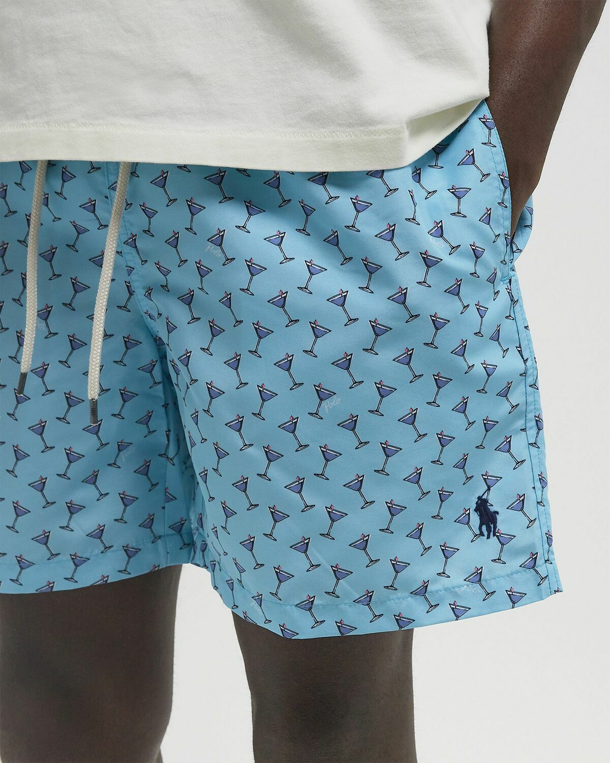 Polo Ralph Lauren TRUNK Blue Mens Swimwear Polo Ralph Lauren