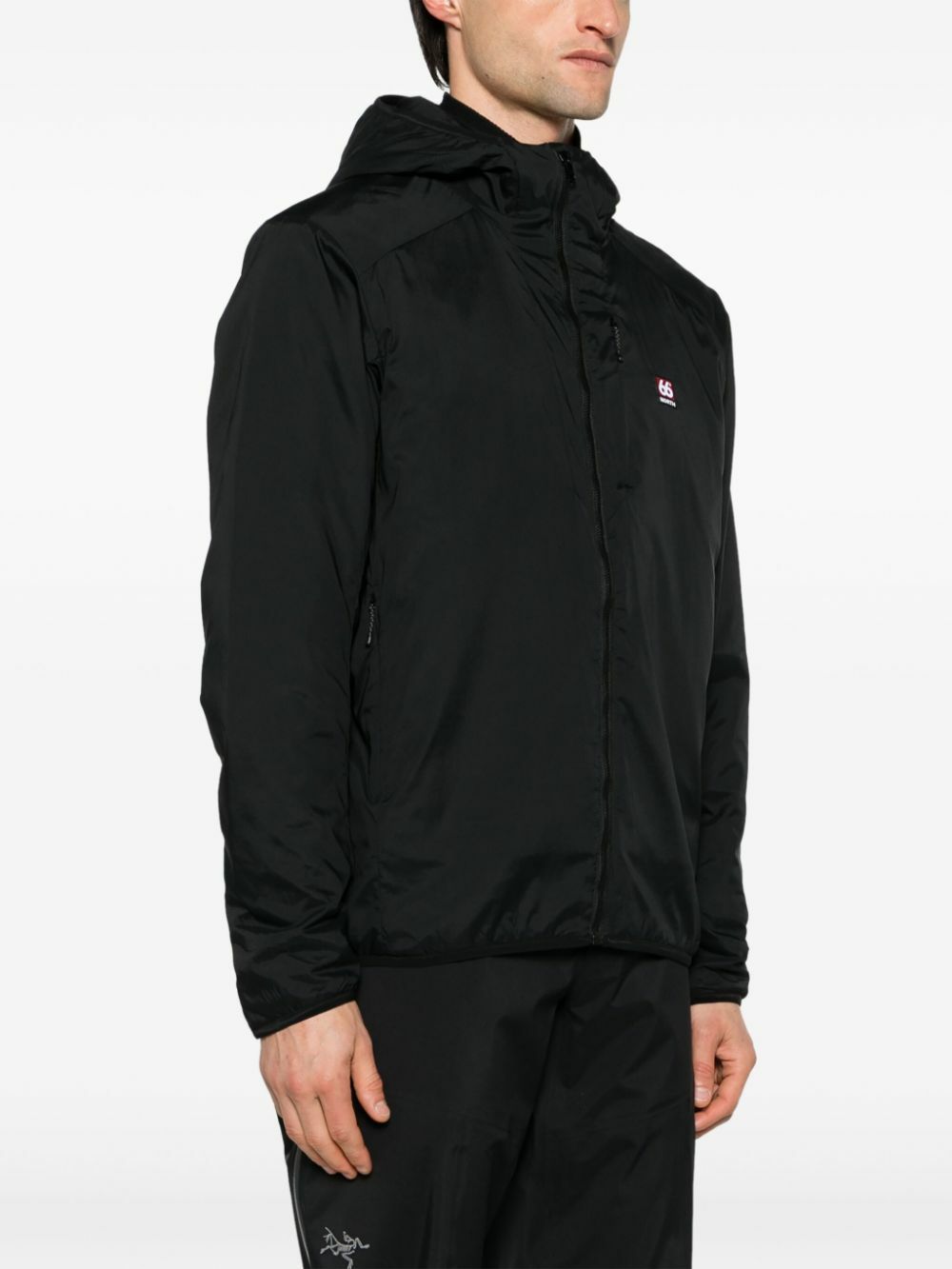 66 North Black Hengill Lightweight Hooded Jacket 66° North