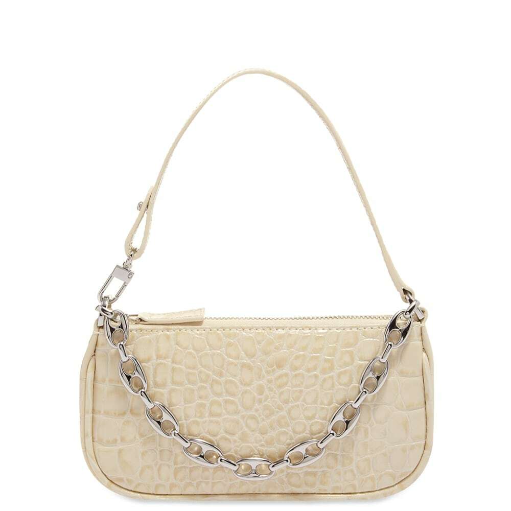BY FAR Women's Mini Rachel Bag in Cream By Far