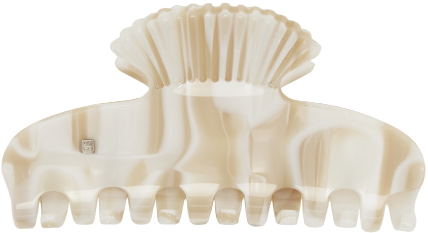 Sophie Buhai Off-White Small Fan Shell Hair Clip Sophie Buhai