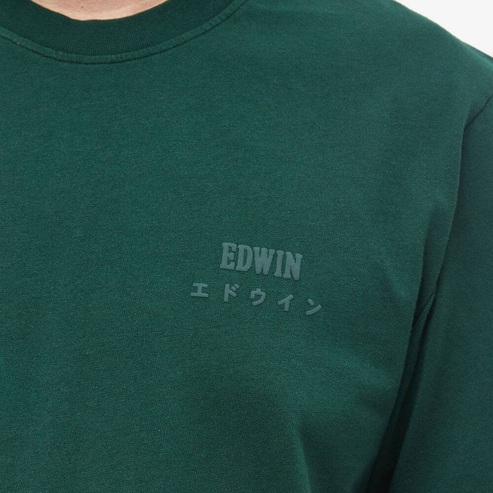 EDWIN Men's Logo Chest T-Shirt in Pine Grove Edwin
