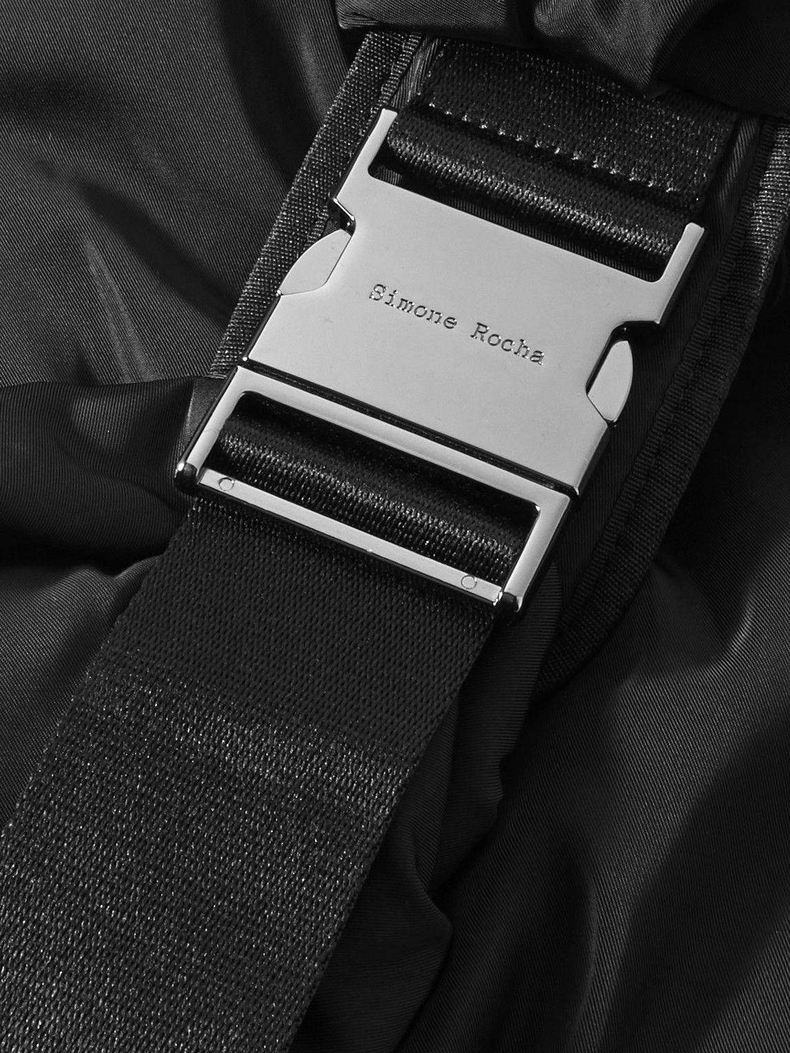 Simone Rocha - Bow-Detailed Nylon-Twill Shoulder Bag Simone Rocha