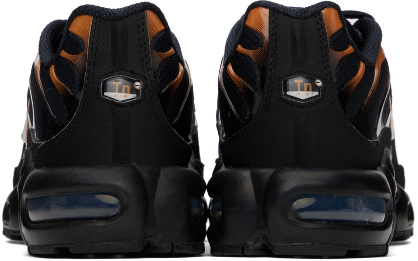 Nike Black & Orange Air Max Plus Sneakers Nike