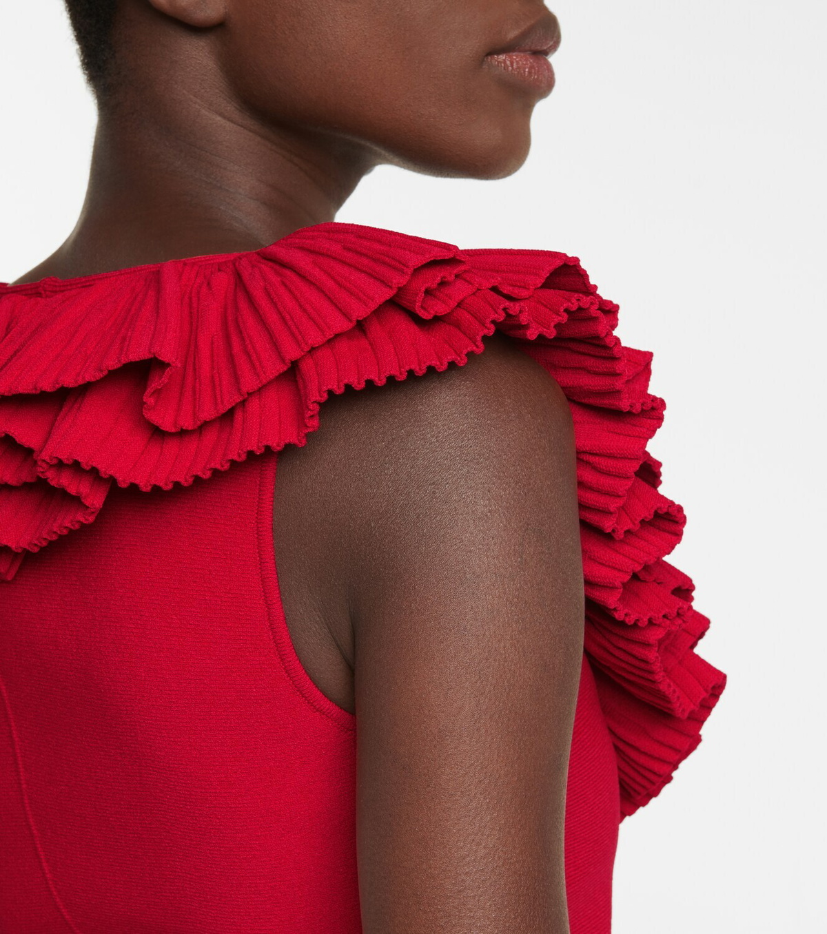 Alexander McQueen Ruffled top Alexander McQueen