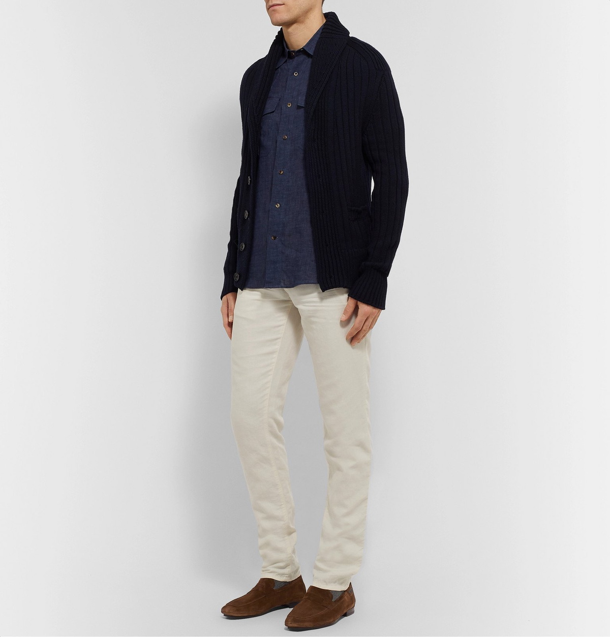 TOM FORD - Berrick Suede Penny Loafers - Brown TOM FORD