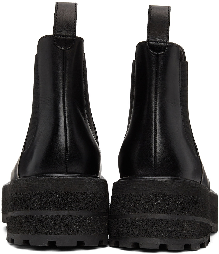 Marsèll Black Carretta Beatles Chelsea Boots Marsèll