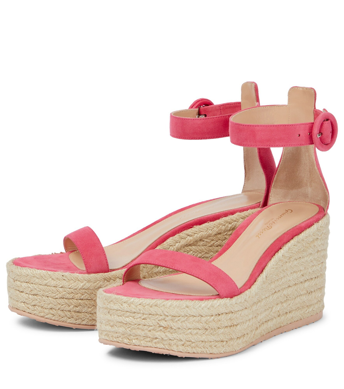 Gianvito Rossi - Suede espadrille wedges Gianvito Rossi