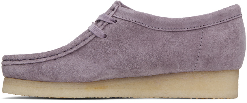 Clarks Originals Purple Wallabee Derbys Clarks Originals