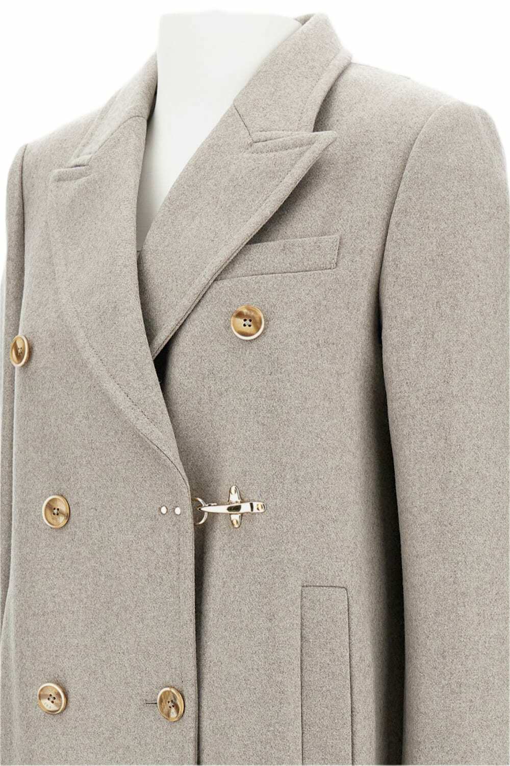 Fay Double-breasted Coat Fay