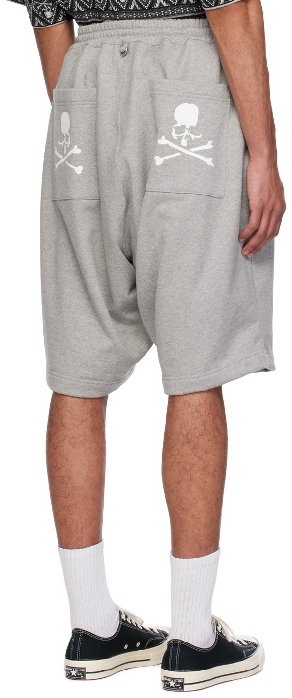 MASTERMIND WORLD Gray D-Ring Shorts MASTERMIND WORLD