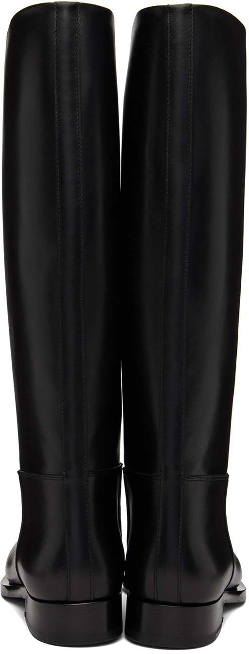 The Row Black Grunge Boots The Row