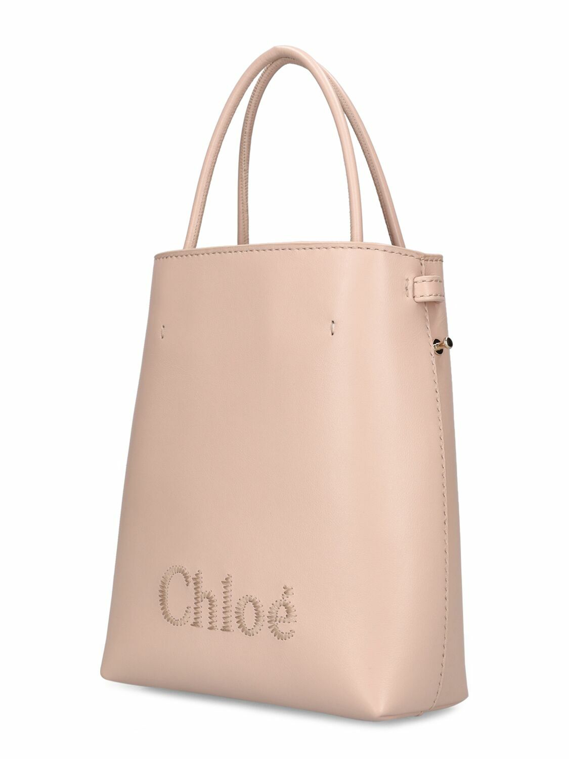 CHLOÉ Chloé Sense Leather Top Handle Bag Chloe