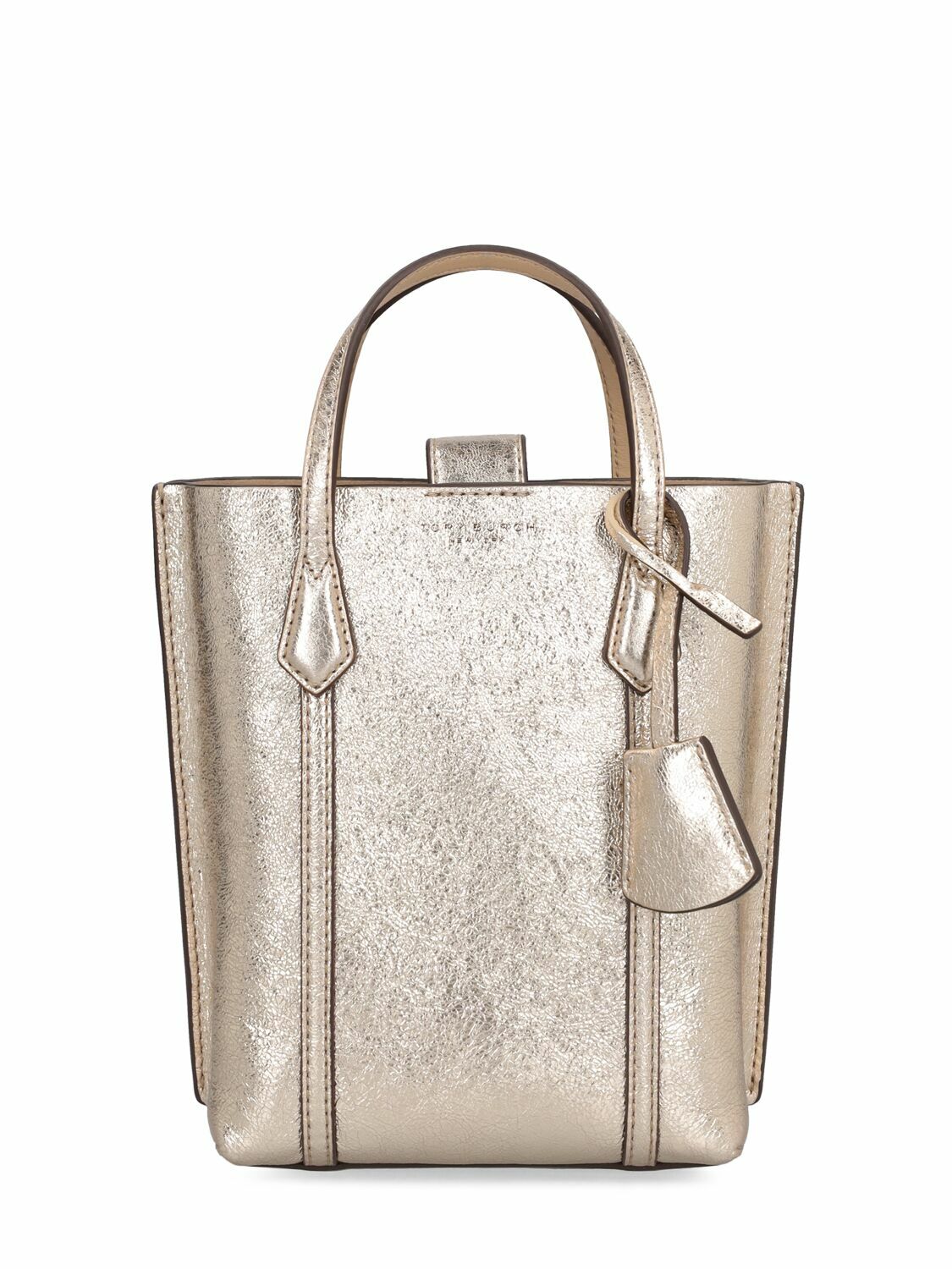 TORY BURCH Mini Perry Metallic Top Handle Bag Tory Burch