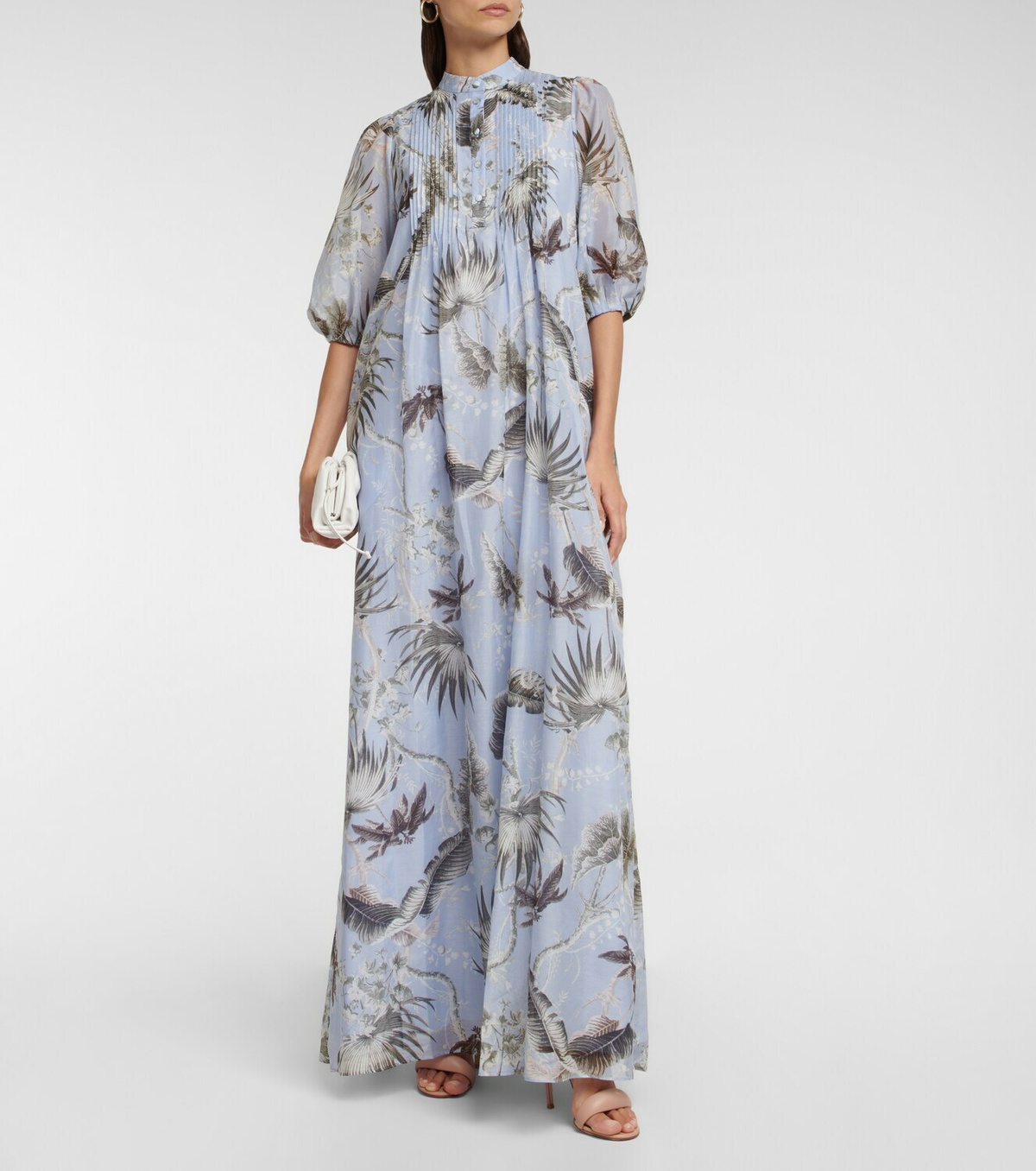 Erdem - Ariana cotton and silk maxi dress Erdem