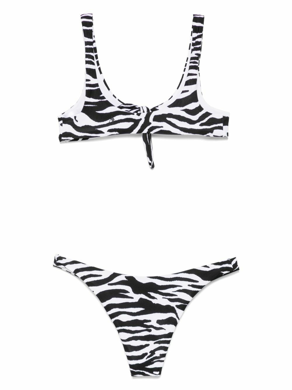 The Attico Zebra-Print Bikini The Attico