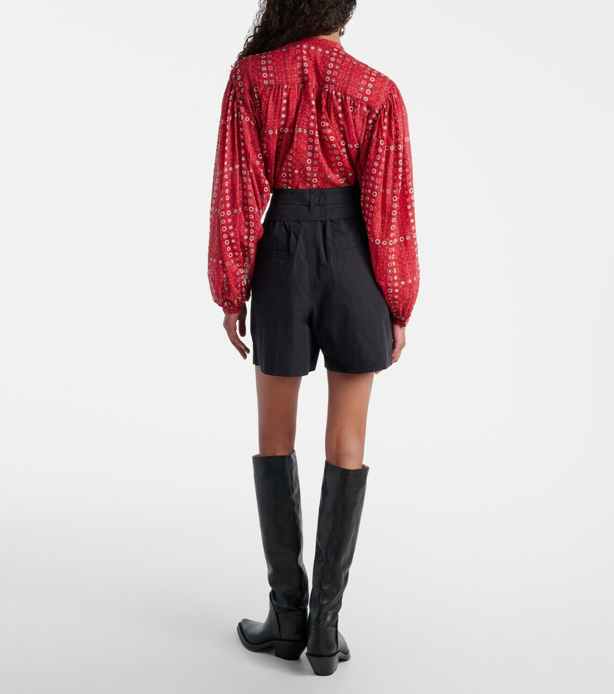 Marant Etoile Danica cotton-blend Bermuda shorts Isabel Marant Etoile
