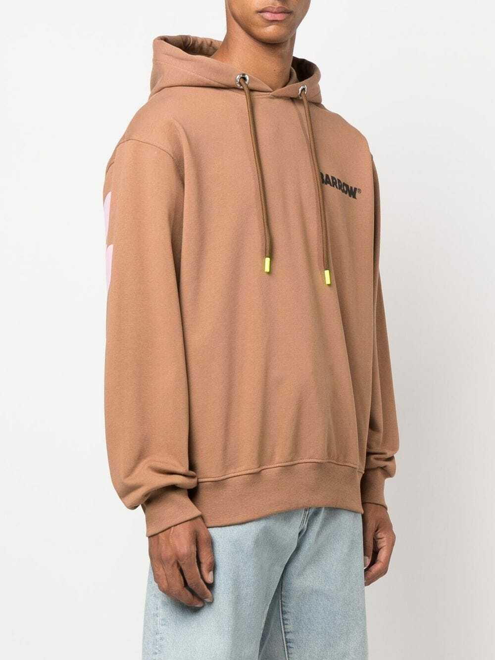 BARROW - Logo Cotton Hoodie Barrow