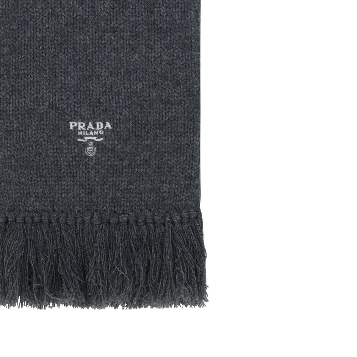 Prada Cashmere Logo Scarf Prada